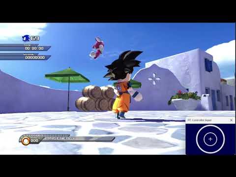 Sonic Unleashed Recompiled Windmill Isle Act 2 Speedrun (as Goku)