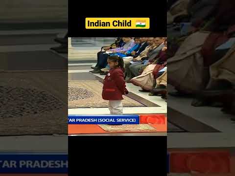President koivnd presents bal purushakar award to eiha Dixit #shorts #viral #djpnation