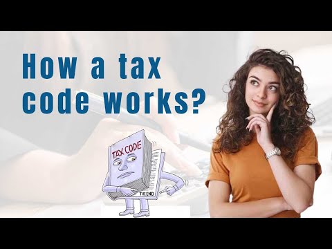 How does a tax code work? and Income Tax Rates | Naseems Accountants #taxcode #taxrates