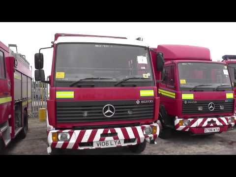 Renault HCB-ANGUS Commando G13 Fire / Rescue vehicle complete with ...