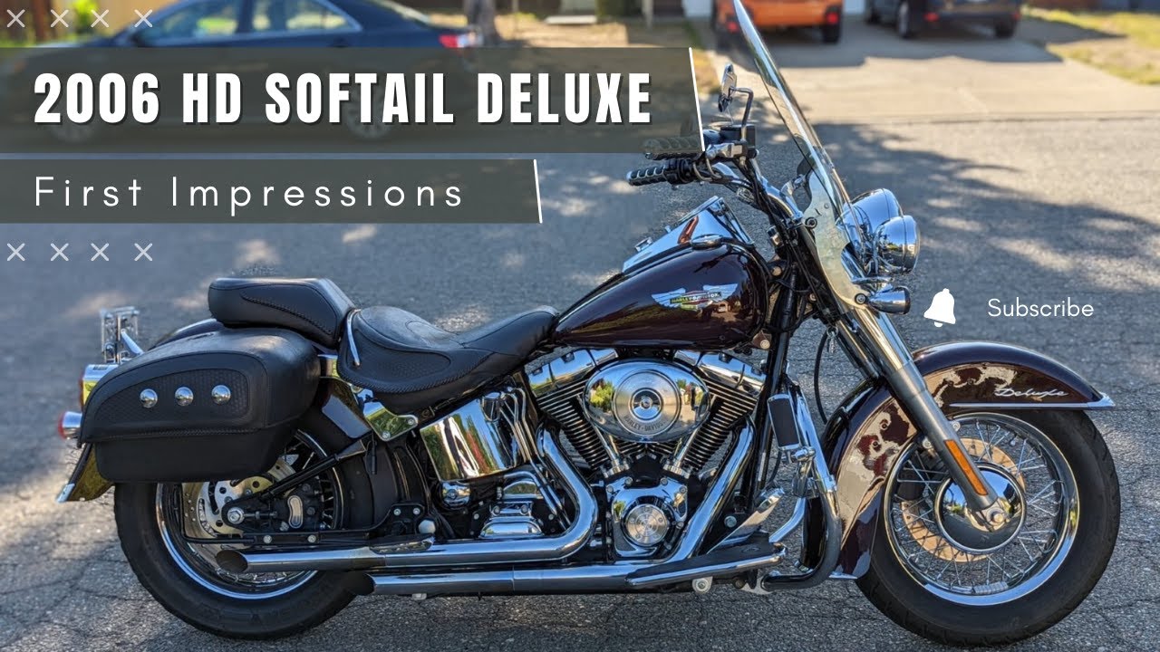 2006 Harley Davidson Softail Deluxe First Impressions