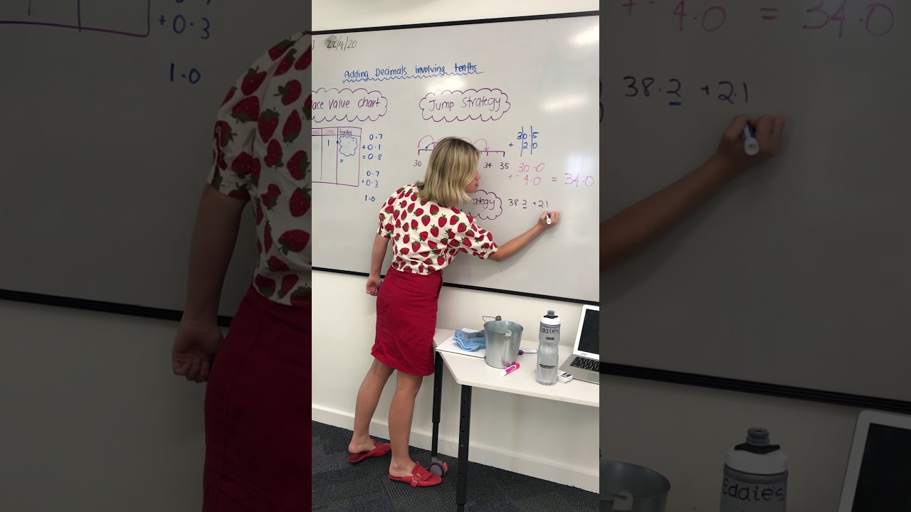 Adding decimals using the Split Strategy