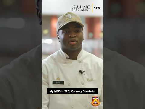 MOS Highlights: 92G Culinary Specialist | U.S. Army #shorts #19thESC #Team19
