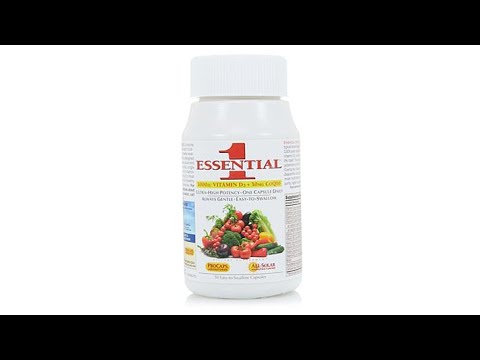 Essential1 with Vitamin D31000 and CoQ10 50 Capsules