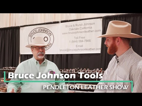 Bruce Johnson Leather Tools Interview - Pendleton Leather Show 2021