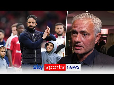 Jose Mourinho gives his thoughts on Ruben Amorim at Man Utd and Spurs' Europa League win