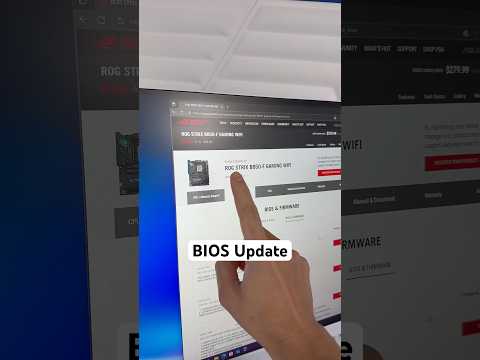 Updating BIOS on ROG STRIX B850-F GAMING WIFI Motherboard