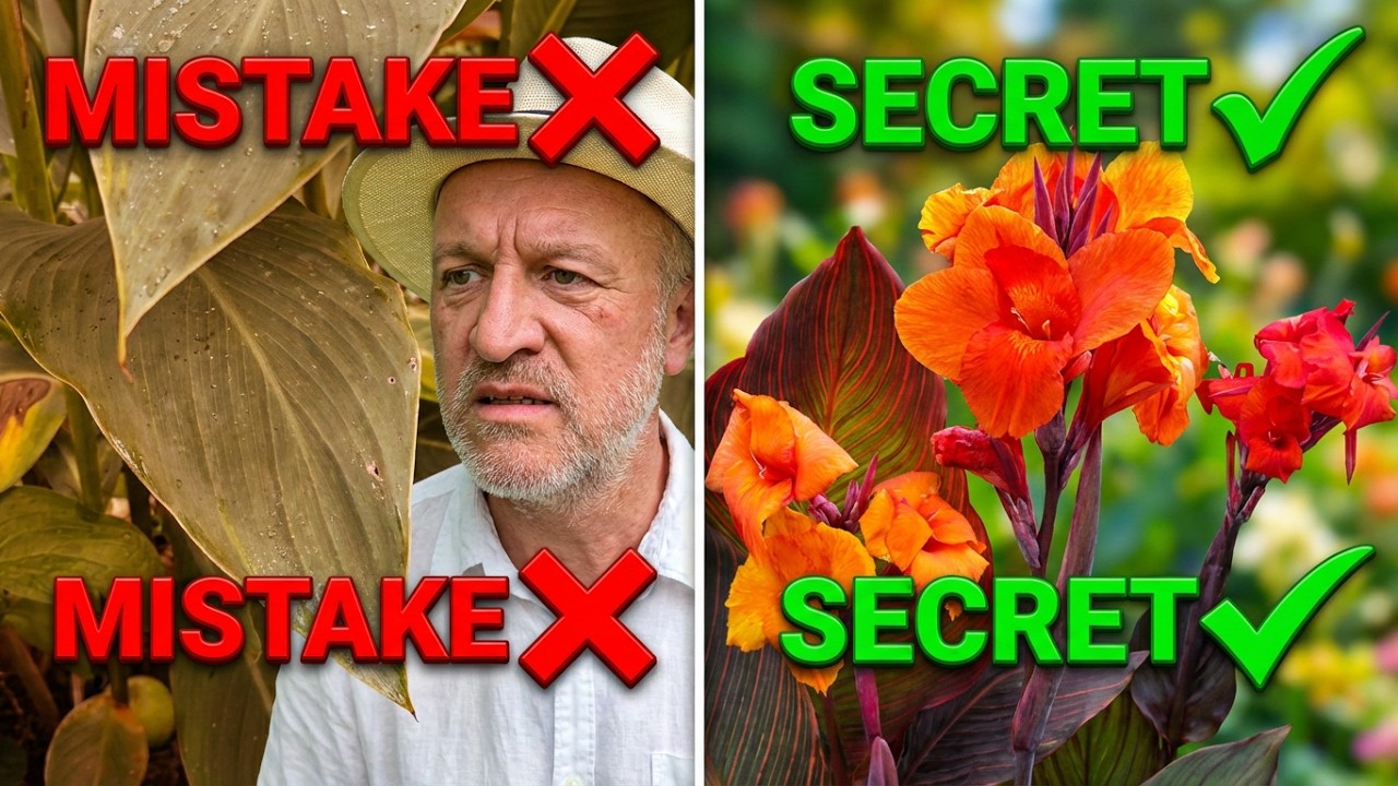STOP! You’re Killing Your Canna Lilies (5 Common Mistakes)