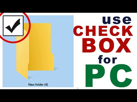 How to Use Check Boxes to Select Items for Windows 10