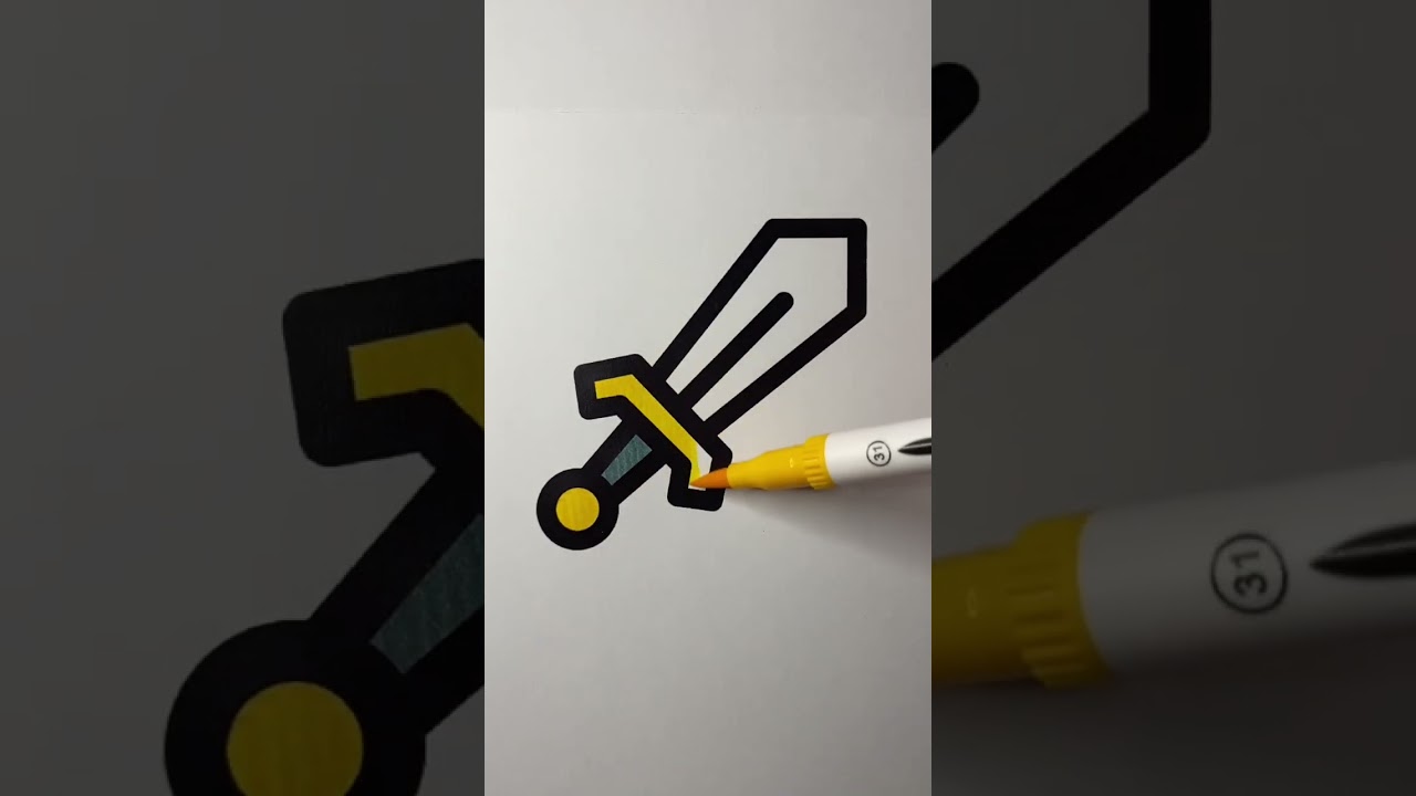 Sword #satisfying #coloring
