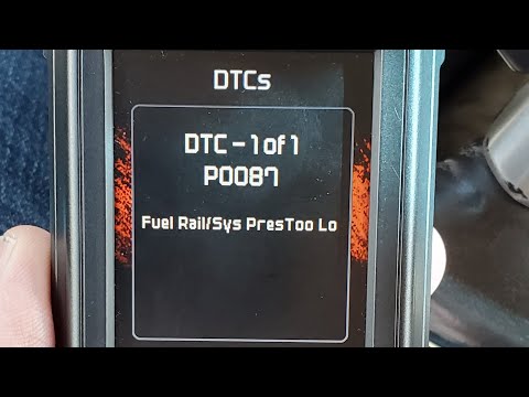How to Diagnose P0087 Code on Duramax Diesel (Limp Mode)