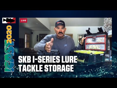 SKB I-Series Tackle Storage Cases and Universal Tackle Storage Bags with Jared Lintner | ICAST 2020