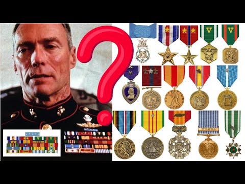 What Are The Military Medals of Gunnery Sergeant Highway?