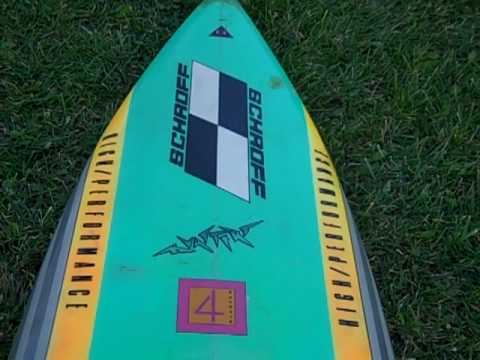 Peter Schroff Quad Fin “Blaster” Model Surfboard Circa 1986 | The ...