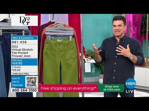 DG2 Virtual Stretch Tab Pocket Trouser Jean