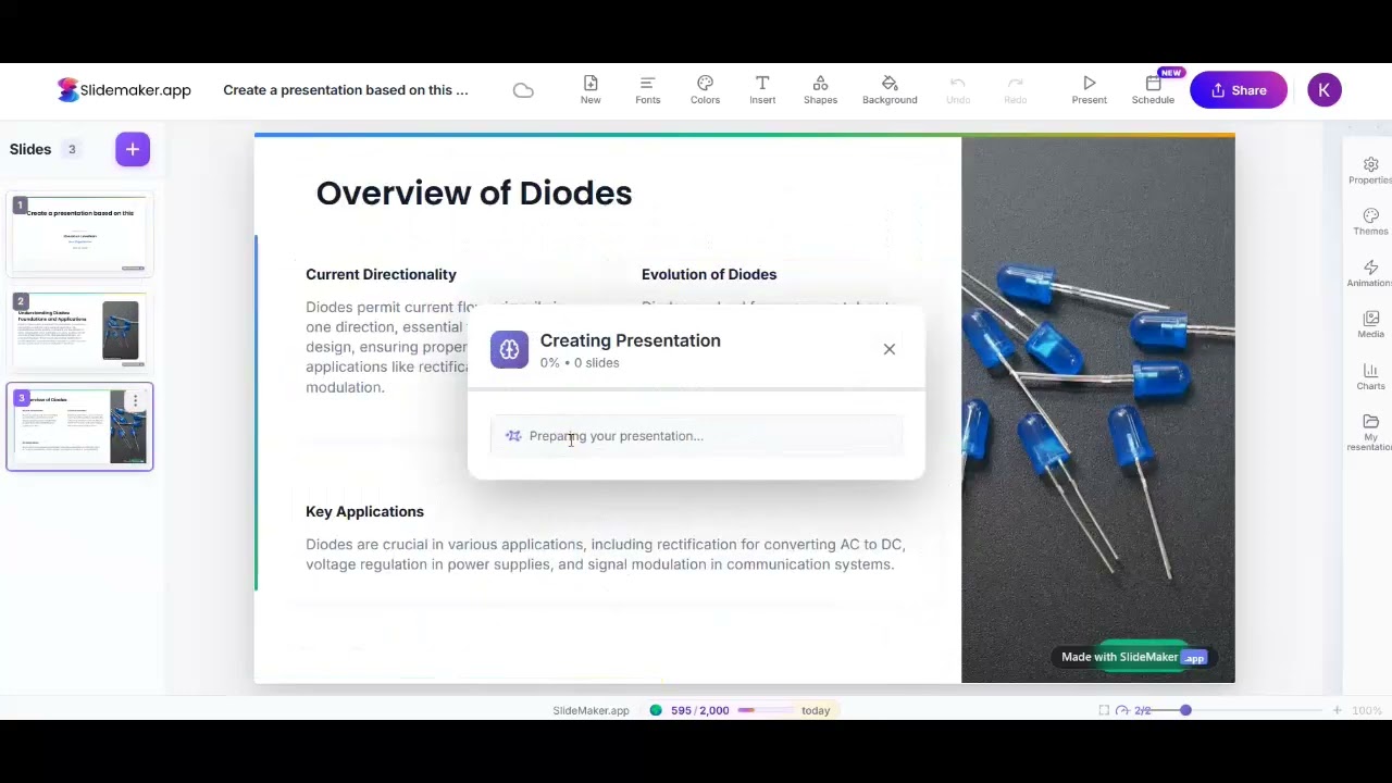 Prepare Your PPT with this free AI