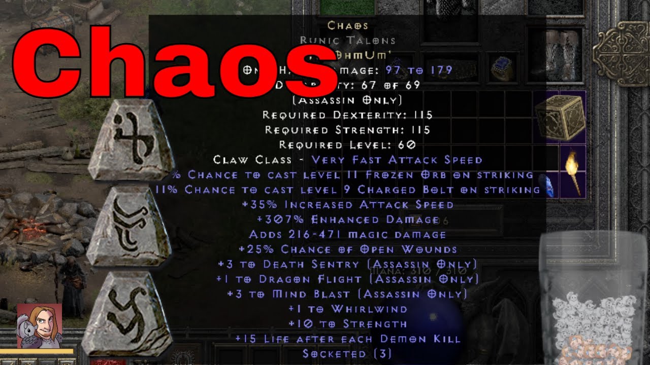 D2R Runewords - Chaos (FalOhmUm)