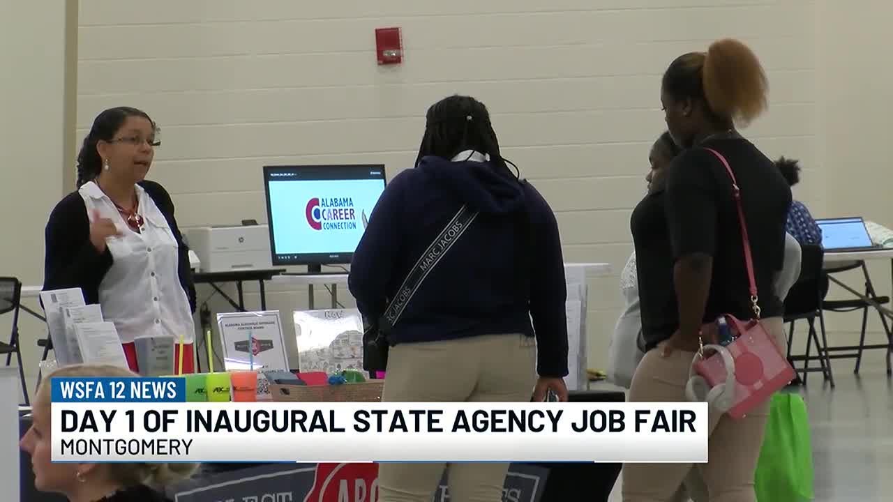 Day 1 of Inaugural State Agency job fair