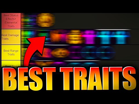 ANIME REALMS TRAIT TIER LIST! ROBLOX