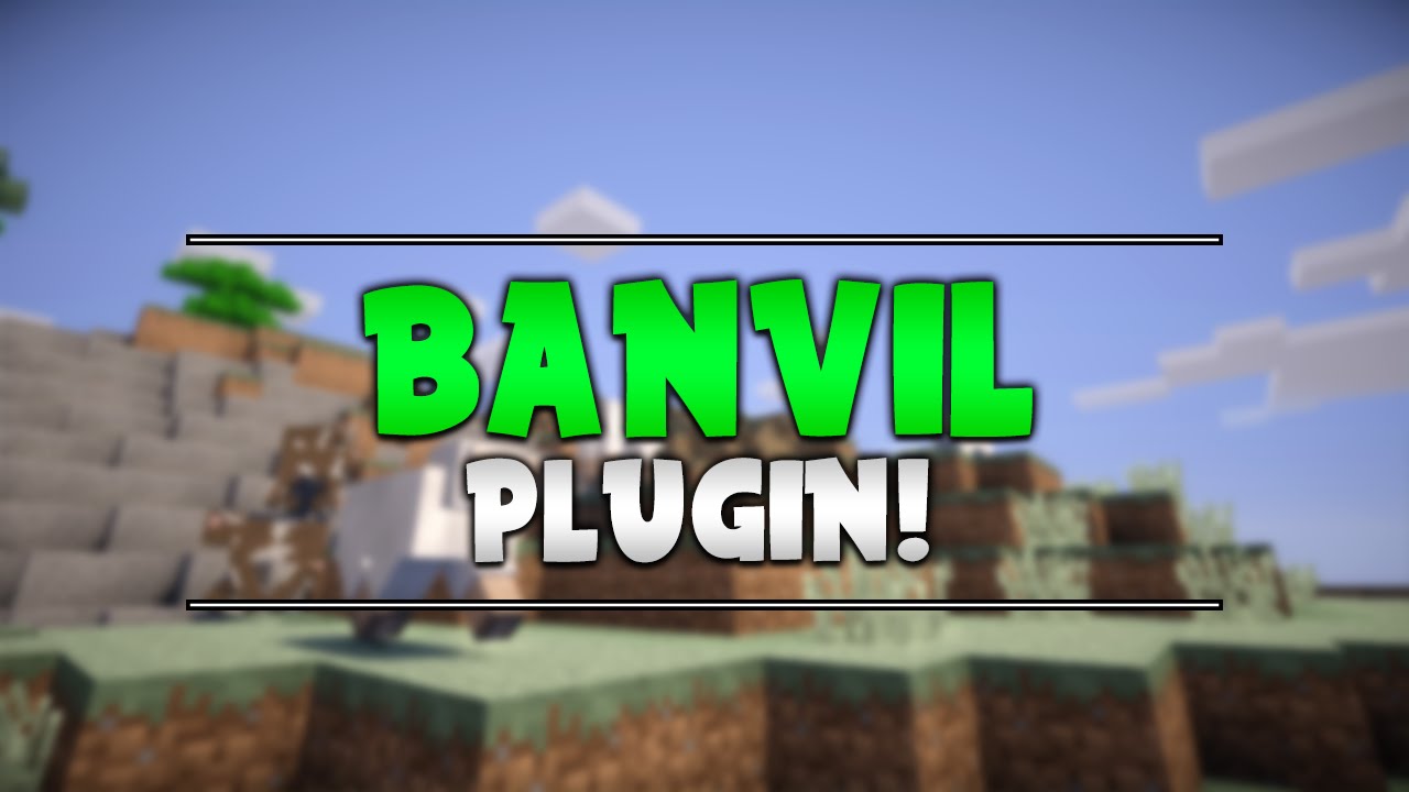 BANVIL! | Minecraft Plugin Tutorial