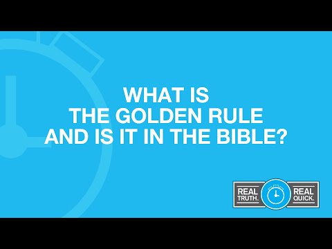 What Is the Golden Rule and Is It in the Bible?