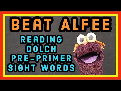 Beat Alfee | Pre-Primer Dolch Sight Words | See And Say Contest | Sight Word Practice