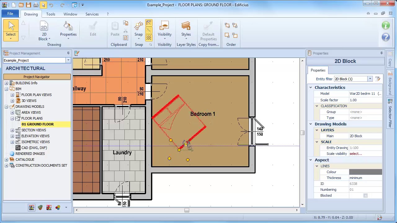 Edificius Tutorial - 2D Blocks - ACCA software