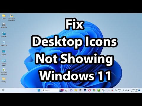 How to Fix No Icons Showing on Desktop on Windows 11?