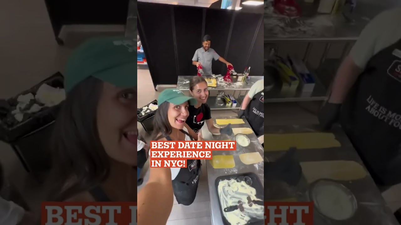 Stuck on Weekend Date Night Idea in NYC? 🍷 Try a Selfup Cooking Class