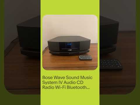 Bose Wave Sound Music System IV Audio CD Radio Wi-Fi Bluetooth Touch 220-240V