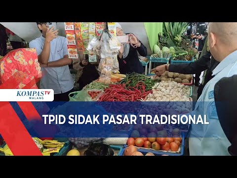 TPID Kota Malang Sidak Pasar, Harga Cabai dan Bawang Naik