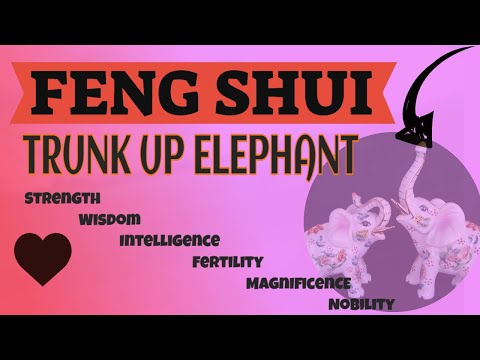 Feng Shui Elephant -Benefits Of Keeping An Elephant Figurine In The House