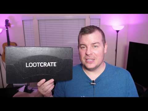 Loot Crate Apil 2019 Review Unboxing