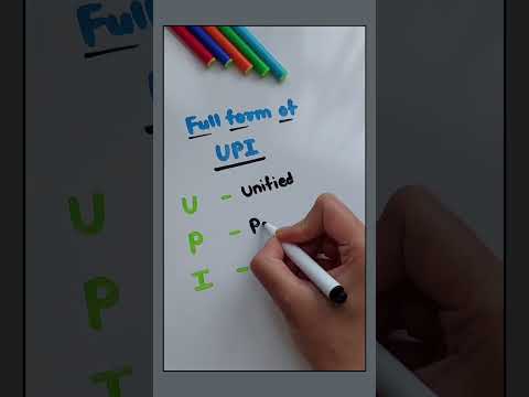 What is full form of UPI ? #shorts #fullform #upi #gk