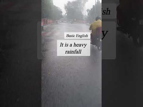 New word "torrential rain" #shorts #english #rain #wordofthedayenglish #newvocabulary