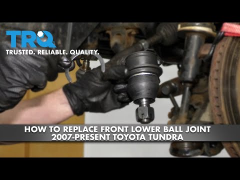 How to Replace Front Lower Ball Joint 2007-Present Toyota Tundra