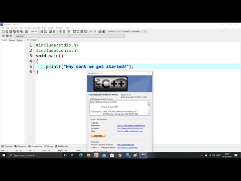 Installing C/C++ Compiler | in short Dev C++