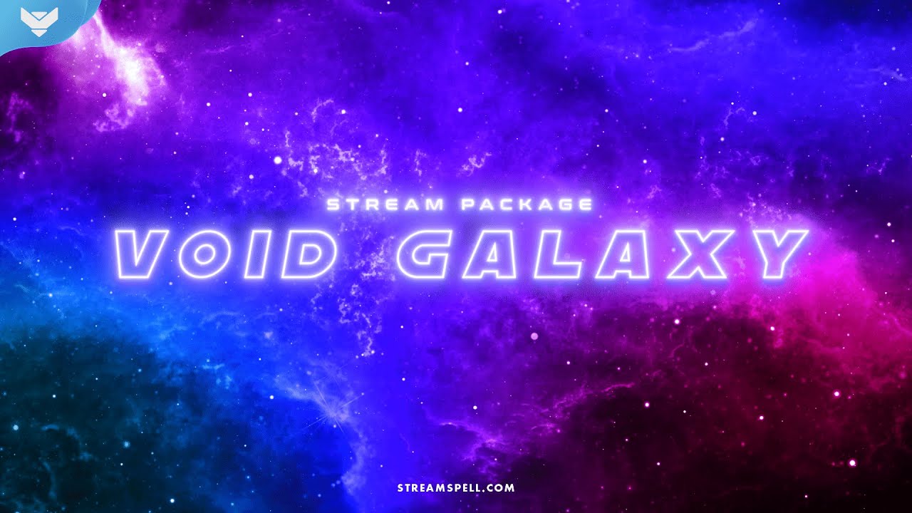 Void Galaxy Stream Overlay Package by StreamSpell