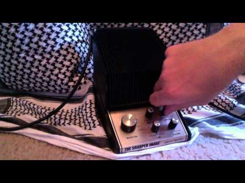 sharper image sound soother white noise generator demo video