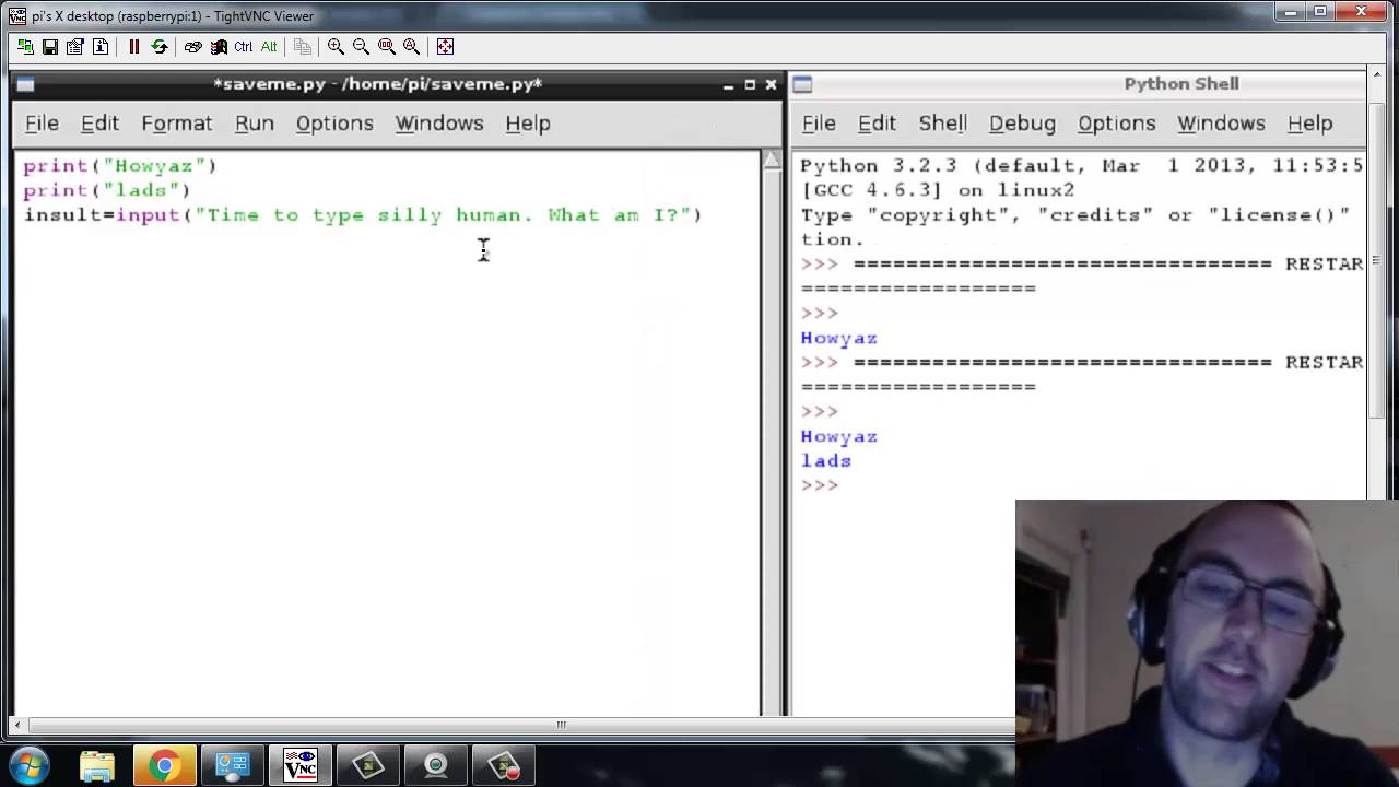 Python 3 Lesson 3: Input