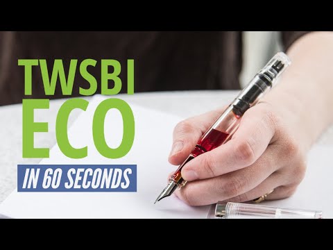 TWSBI ECO in 60 Seconds