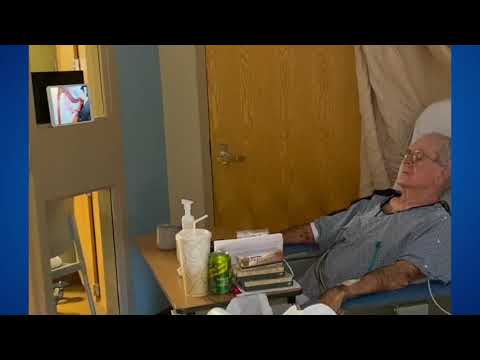 Musician Gives Virtual Harp Performance for Hospital Patient