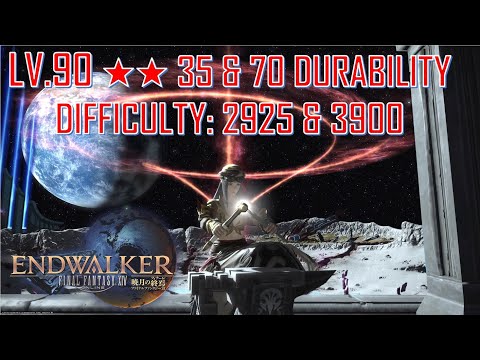 LVL 90 ★★ • 35 & 70 Durability 2925 & 3900 Difficulty – FFXIV Crafting ...