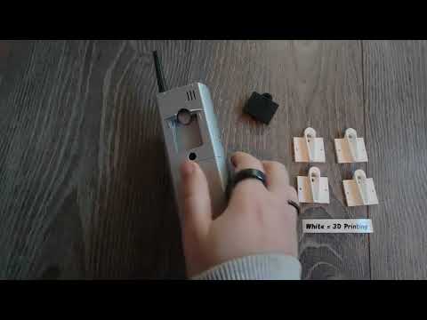 Free STL file Wall bracket for Humantechnik Lisa radio transmitter ...