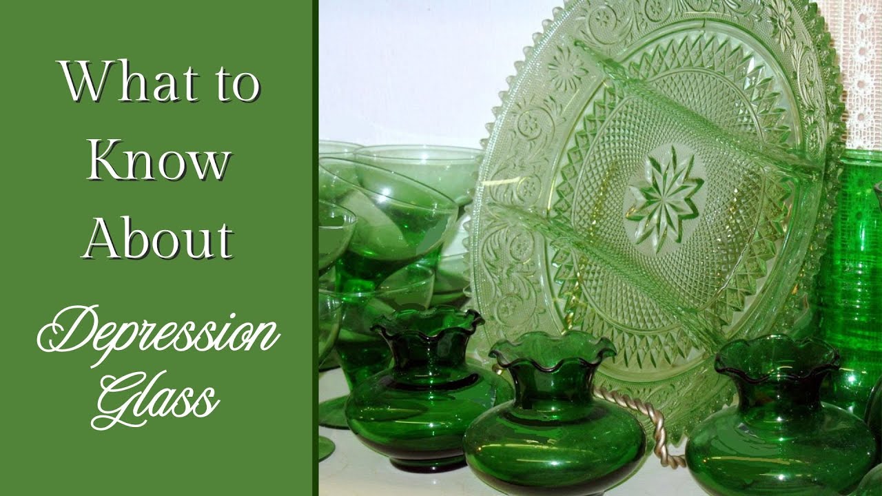 Depression Glass--Why has it been POPULAR with collectors for OVER 60 YEARS? 💜🧡💙💚