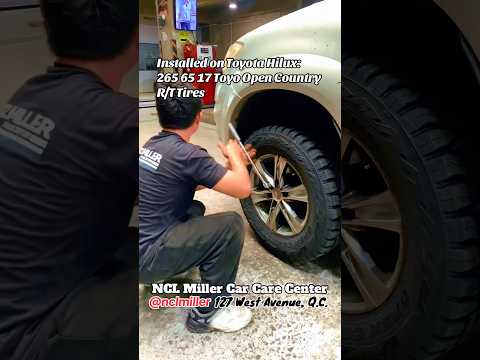 Installed on Toyota Hilux: 265 65 17 Toyo Open Country R/T Tires #NCLMiller