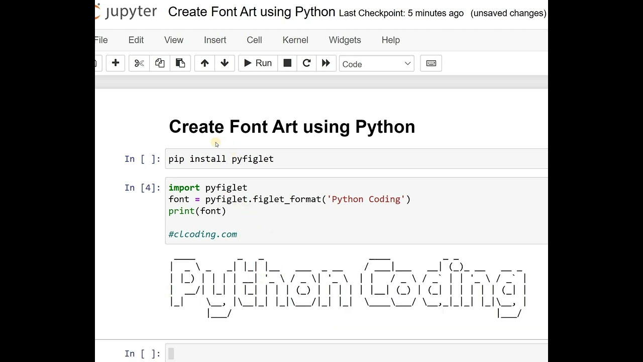 Day 35 : Create Font Art using Python