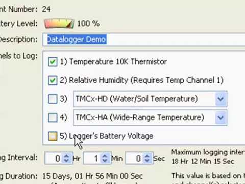Onset HOBOware Pro Software Launch Data Loggers