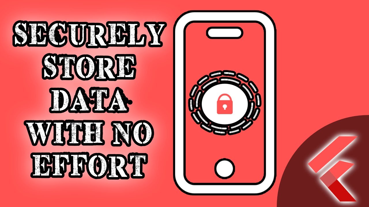 SECURELY Saving Data In Your Flutter App With Minimum Effort  #Flutter #Dart #AppDevelopment