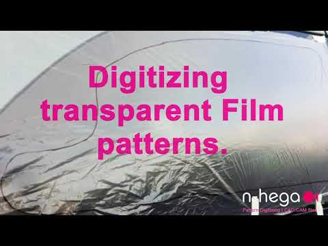 Digitizing Transparent Film Patterns with the NScan Premium Software.